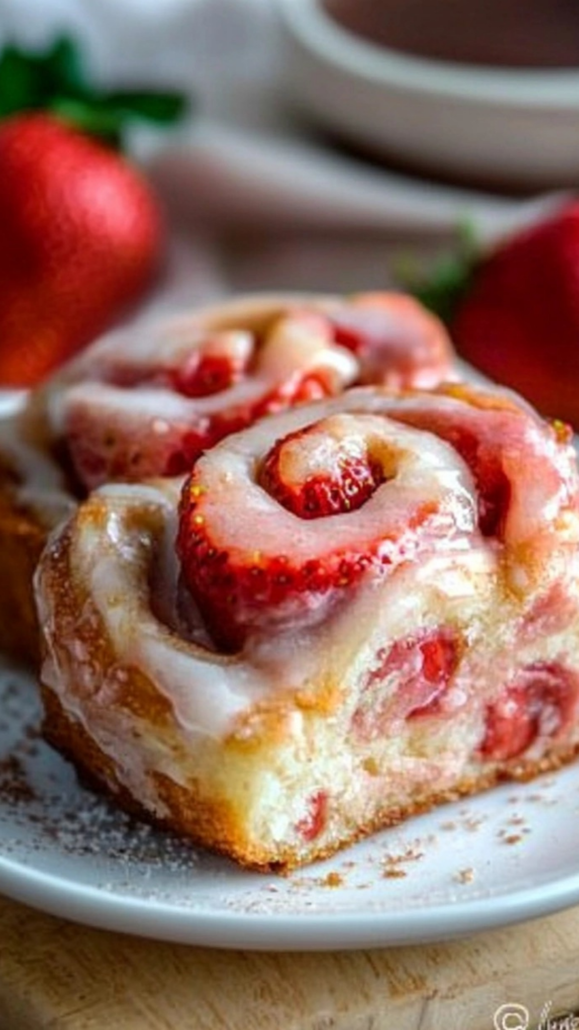 Strawberry Cinnamon Rolls: A Sweet Twist on a Classic Delight - Susan ...