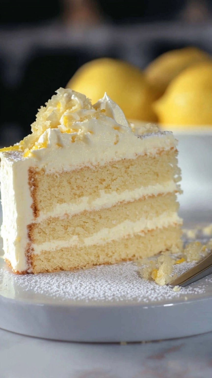 Cheesecake Factory Italian Lemon Cream Cake: A Burst of Zesty Elegance ...