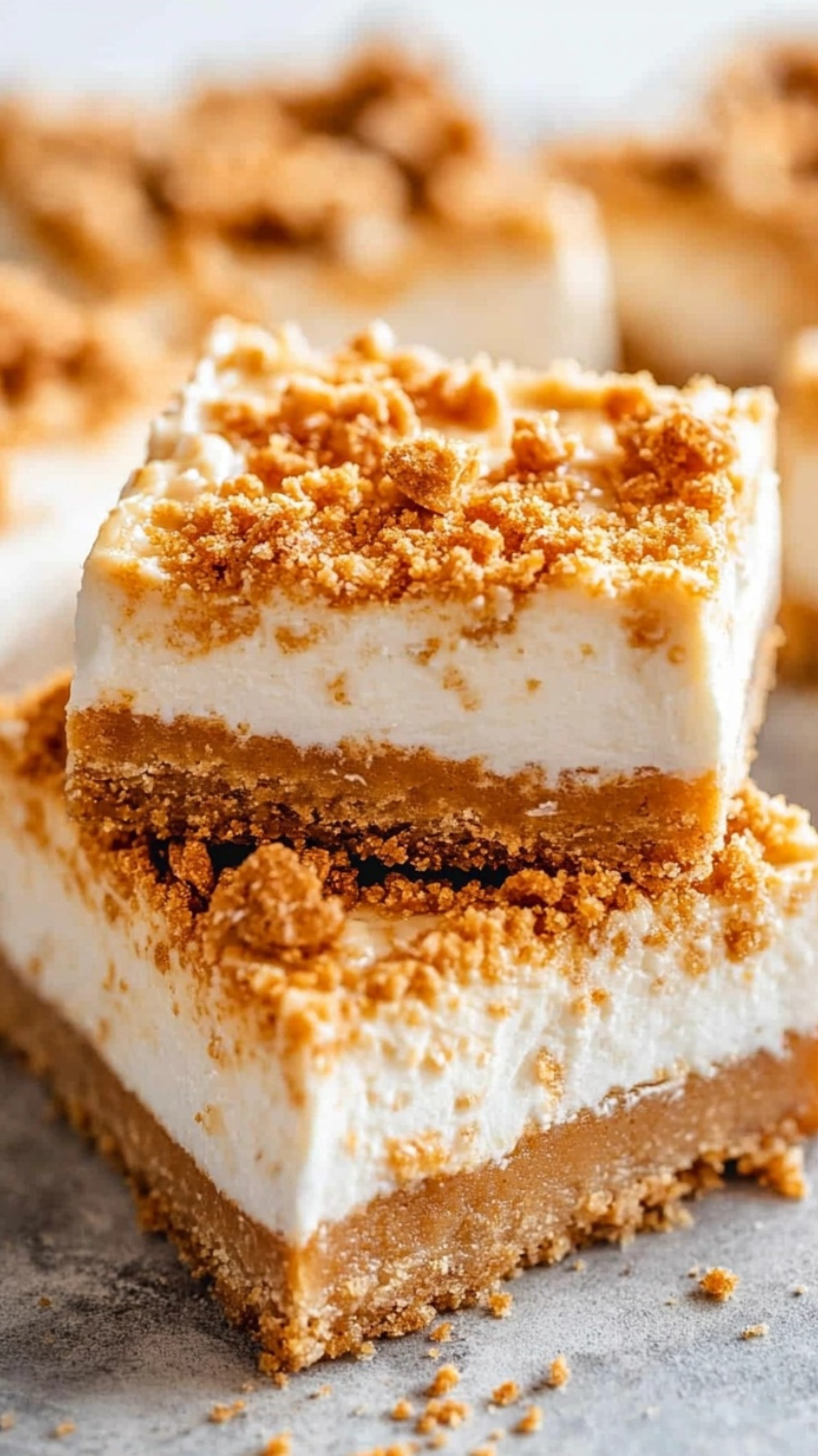 Butterscotch Graham Cracker Cheesecake Bars: A Perfect Blend of ...