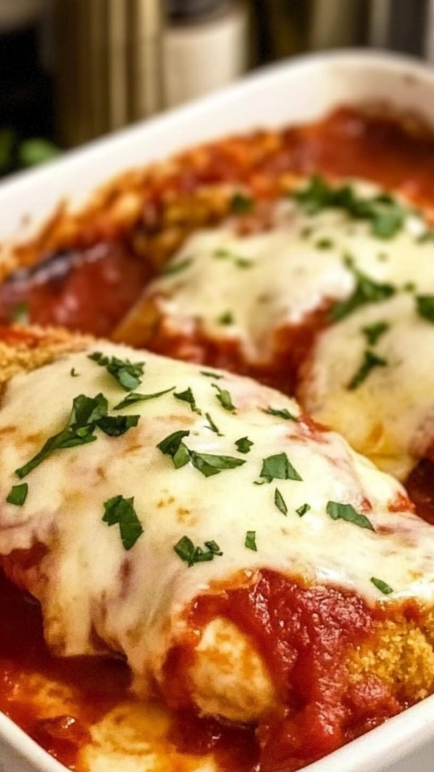 Chicken Parmesan: A Crispy, Cheesy Delight with Rich Marinara Sauce ...