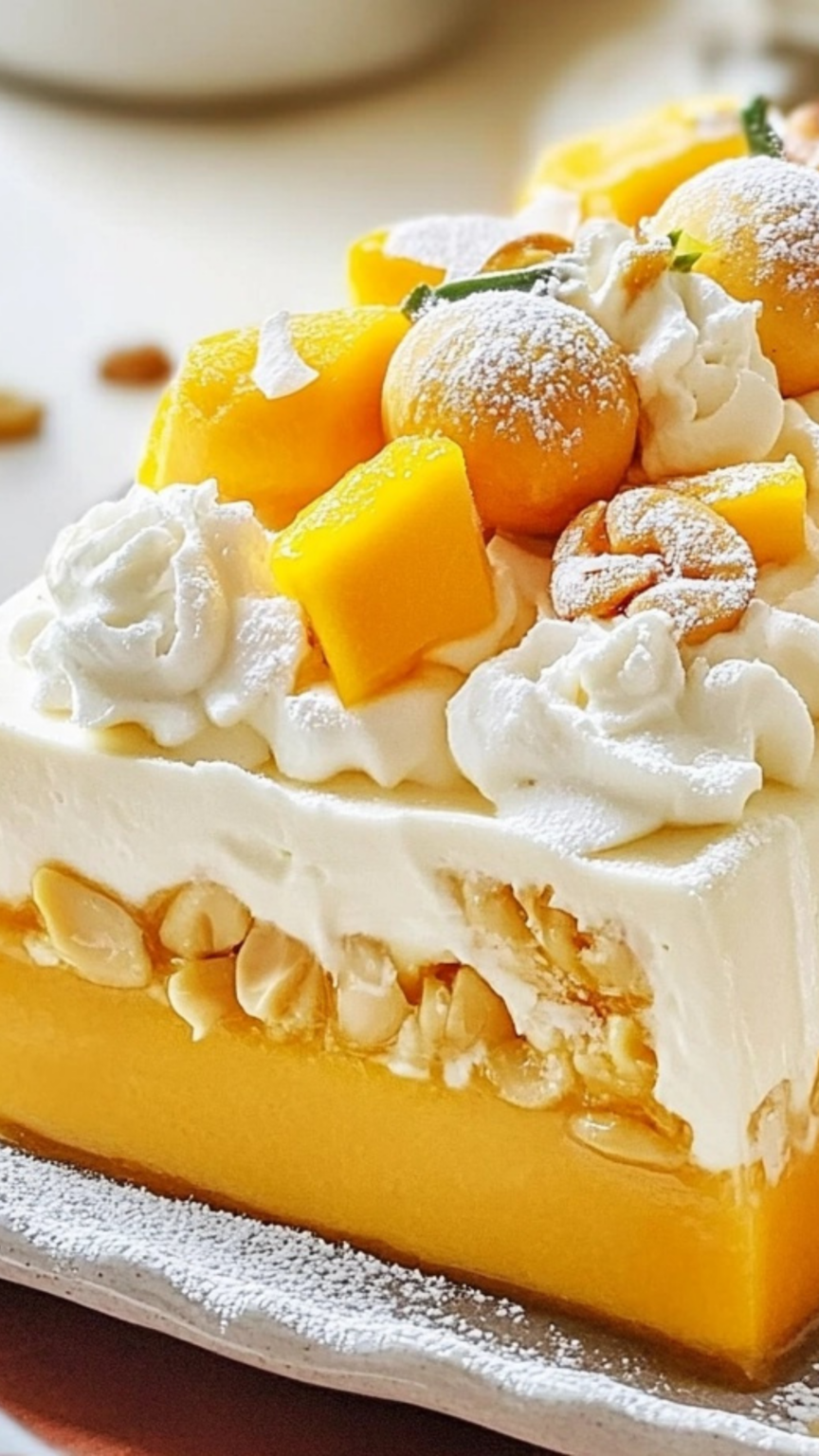 Mango Ice-Cream Cake: A Chilled Delight for All Occasions - Susan Recipes