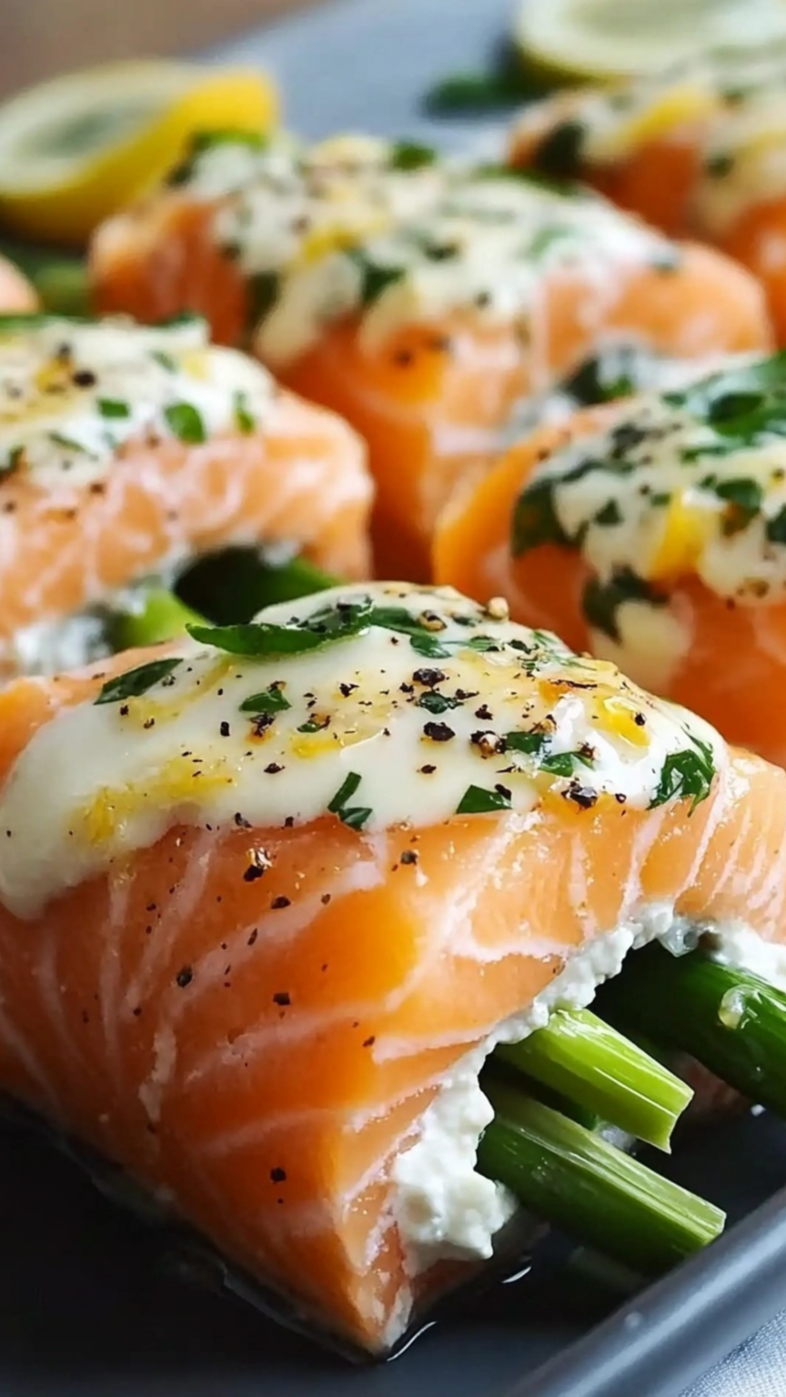 Lemon Basil Salmon Rolls: A Perfect Harmony of Fresh Flavors - Susan ...