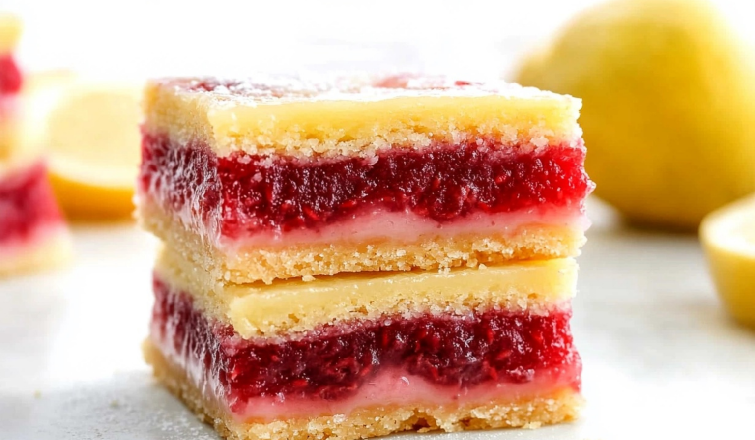 Zesty Lemon Raspberry Bars: A Tangy Twist on a Classic Treat - Susan ...