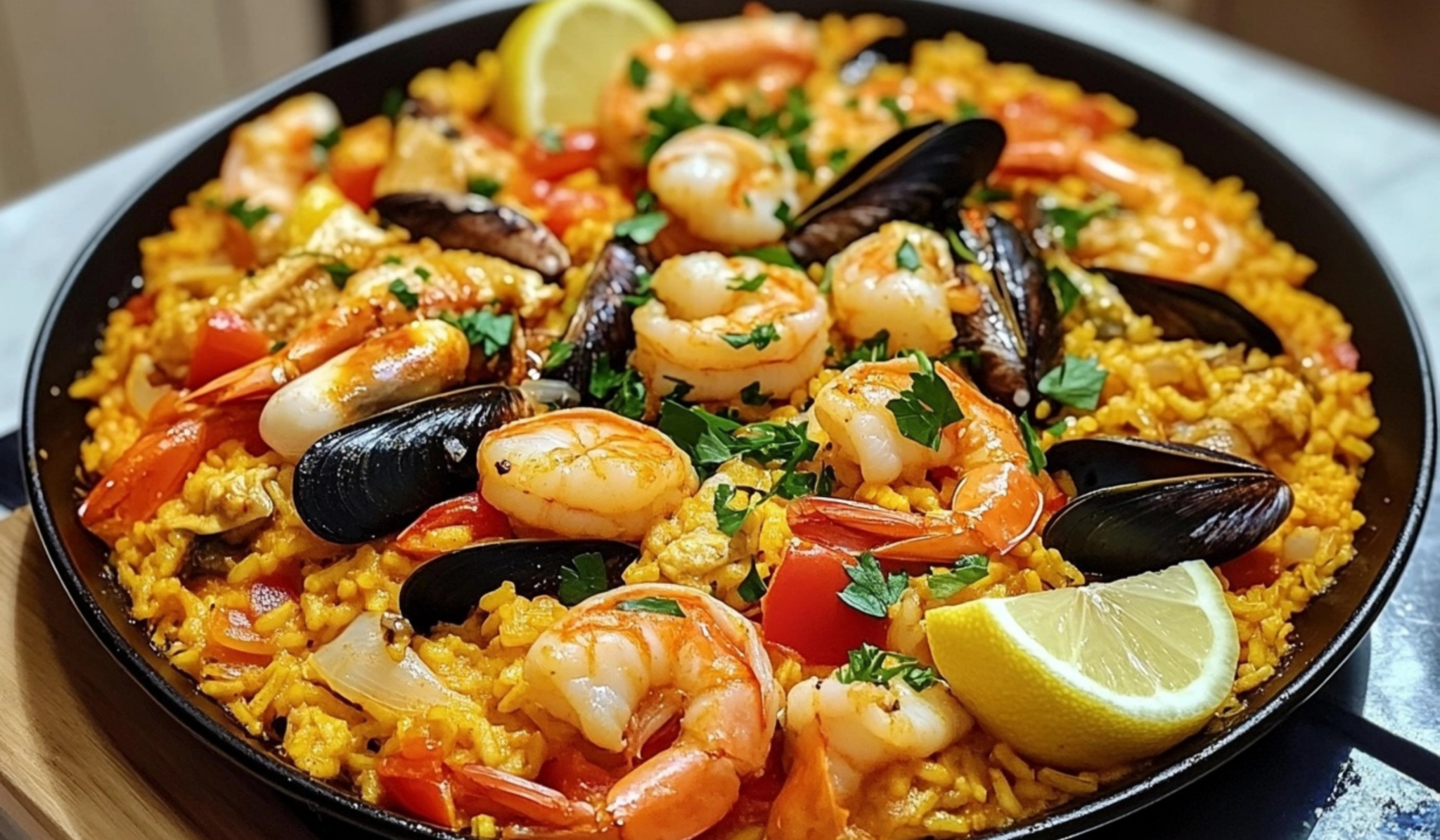 Seafood Paella: A Mediterranean Feast for the Senses - Susan Recipes