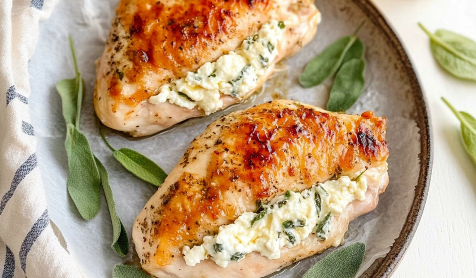 Herb Ricotta Stuffed Chicken Breast: A Flavorful and Elegant Dish ...