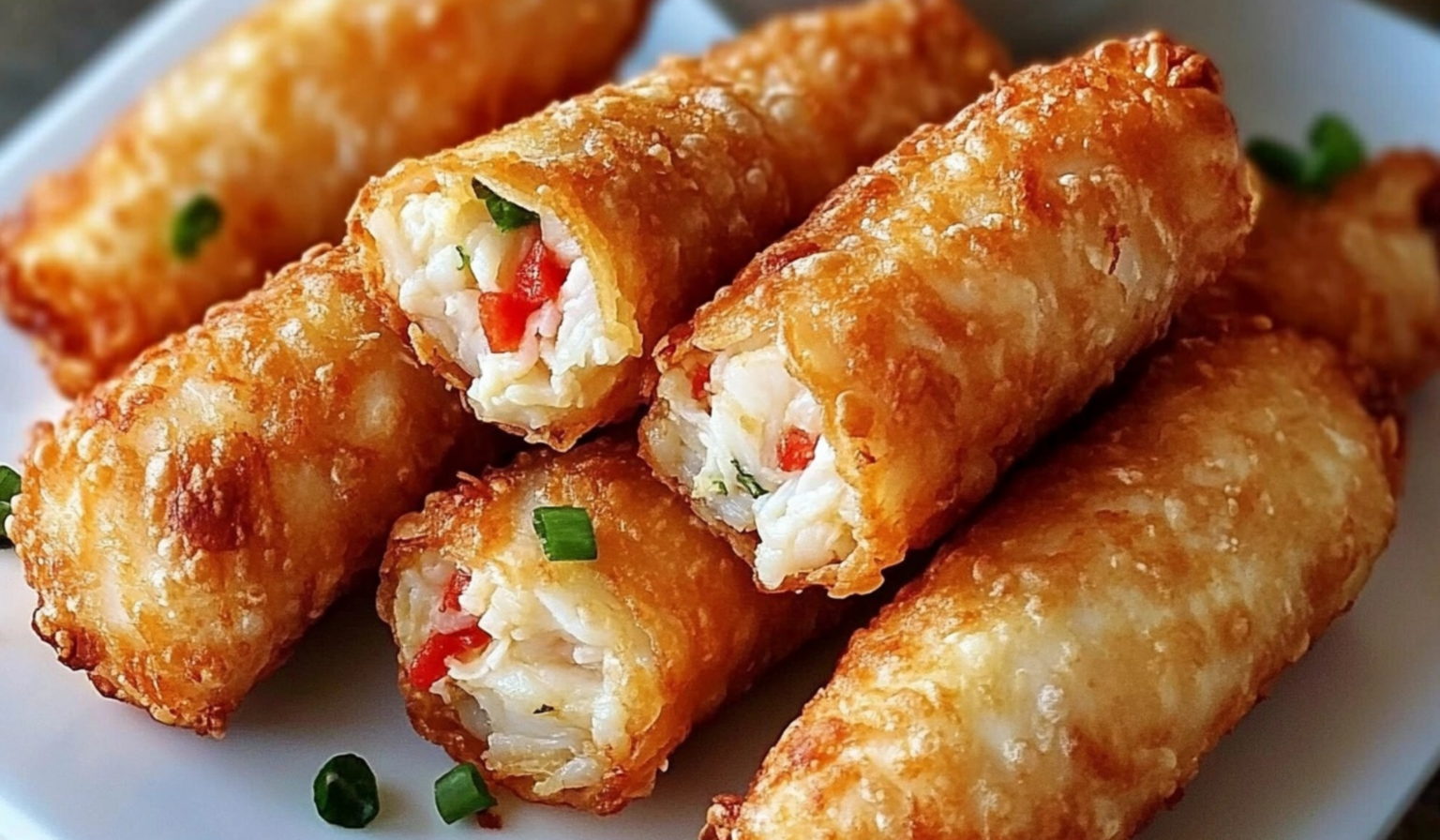 Crispy Crab Cake Egg Rolls: A Savory Seafood Snack Delight - Susan Recipes