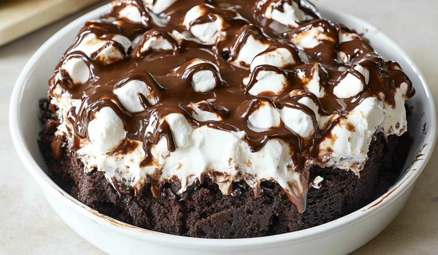 Marshmallow Chocolate Poke Cake: The Ultimate Indulgence for Chocolate Lovers - Susan Recipes
