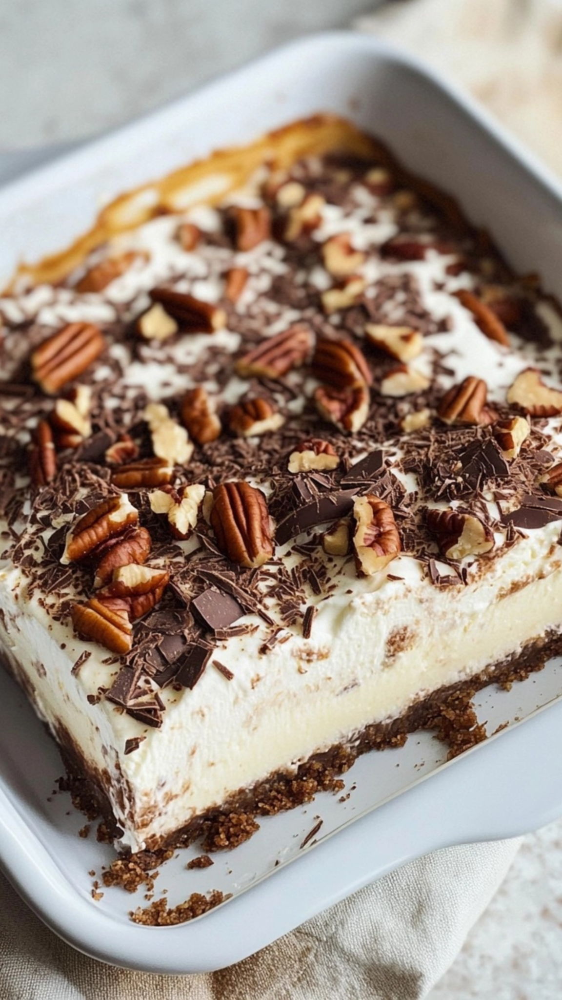 Robert Redford Dessert: A Dreamy, Layered Chocolate Delight - Susan Recipes