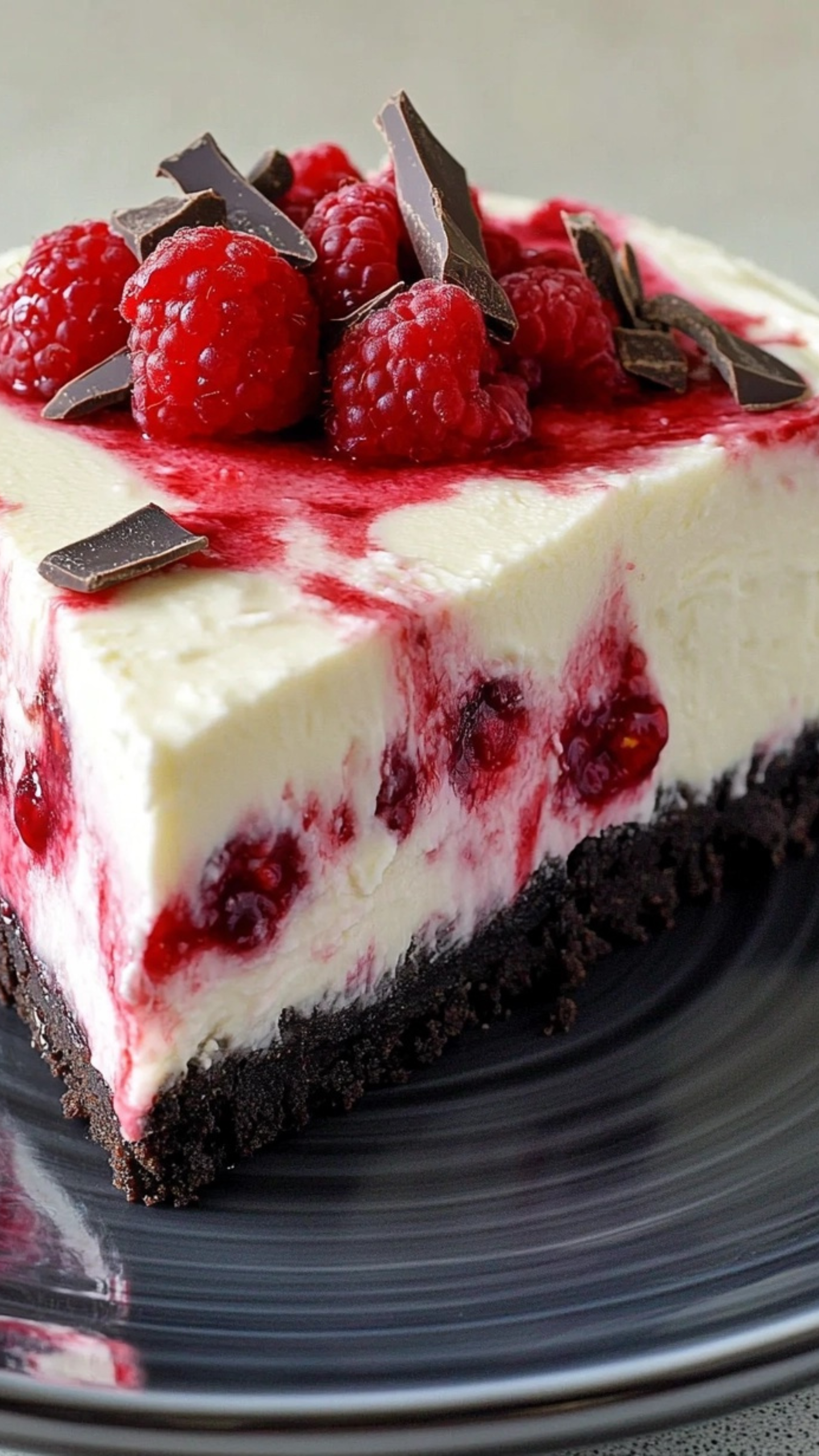 No Bake White Chocolate Raspberry Cheesecake: A Creamy, Irresistible ...