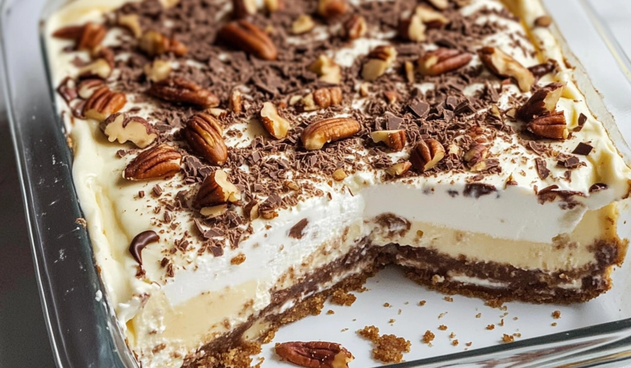 Robert Redford Dessert: A Dreamy, Layered Chocolate Delight - Susan Recipes
